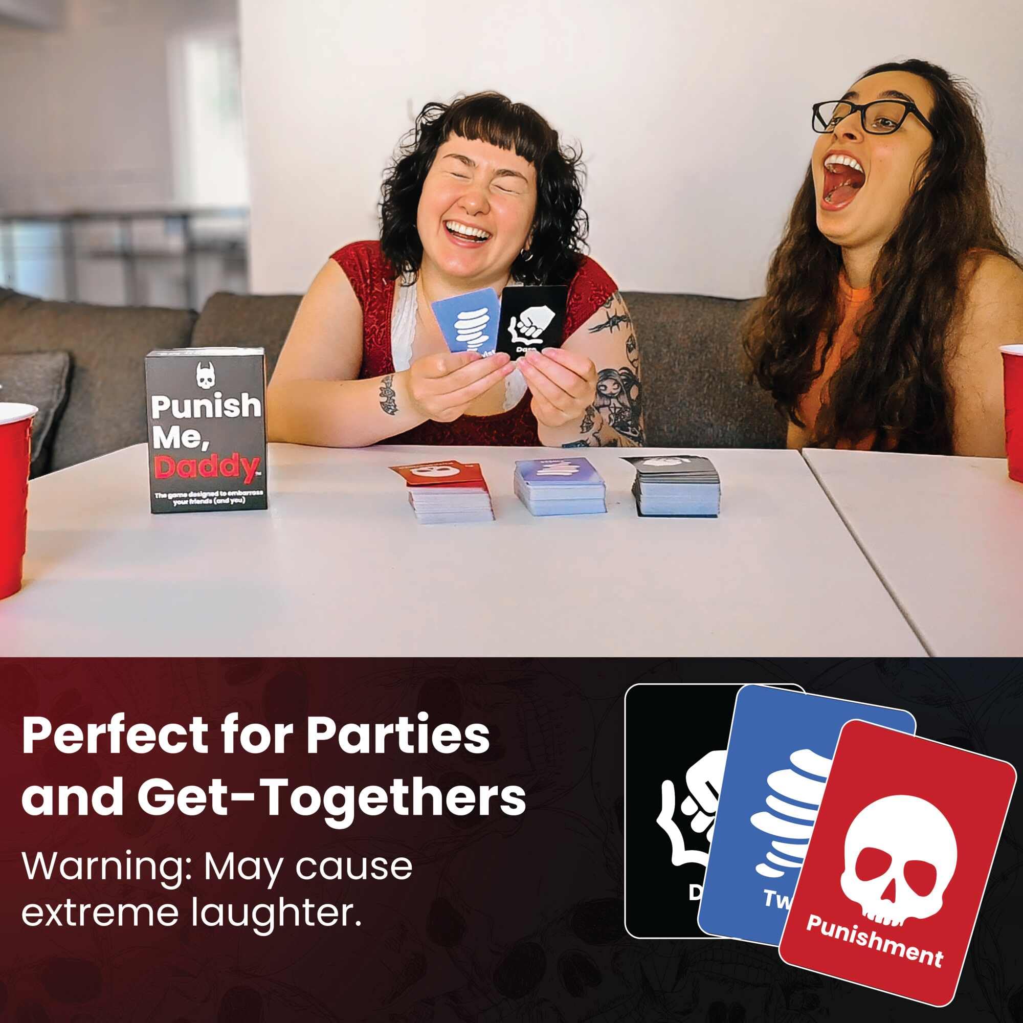 Punish Me, Daddy Adult Party Game - Hilariously Embarrassing, Easy to Learn, Perfect for Parties - Supports a Small Business