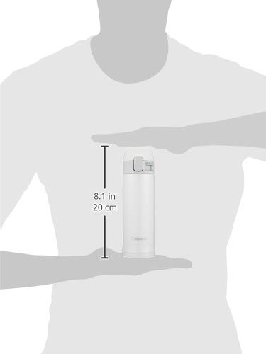 Zojirushi SM-PC30WA Stainless Steel Vacuum Insulated Mug, 10-Ounce, White