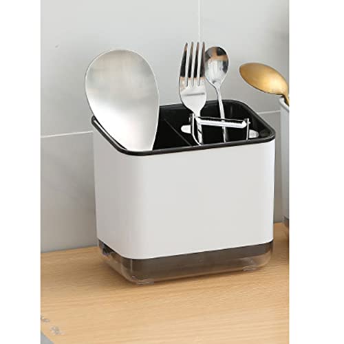 SPICLY Cooking Spoon Holder Multi-functional Chopsticks, Spoons, Storage Racks, Drainers, Double-layer Tableware, Knives, Forks, Drainers, Kitchen Tools