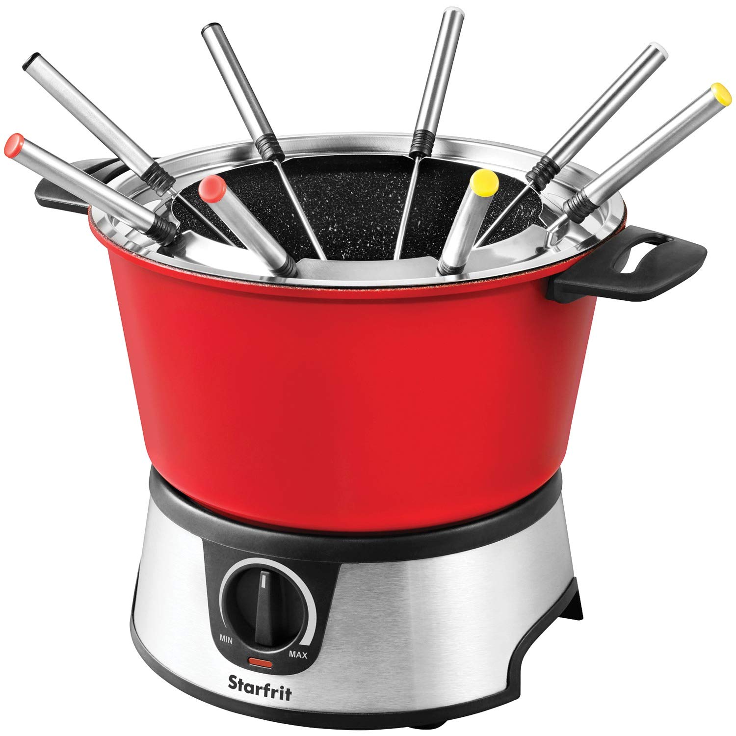 Starfrit 024704-002-0000 The Rock Electric Fondue, 1,500 Watts, Black