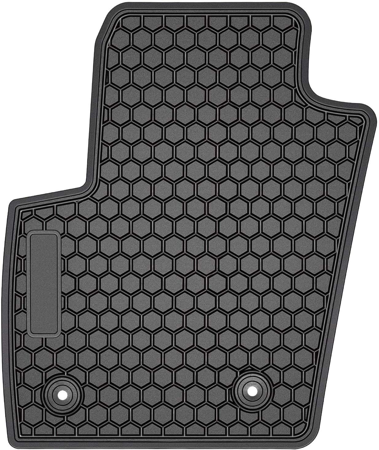TeddyTT Floor Mats Compatible with Ford Fusion 2013 2014 2015 2016 2017 2018 2019 2020 2021 Heavy Duty Rubber Front&Rear Car Carpet Waterproof Custom Seasons Odorless all weather 2017-2022 Lincoln MKZ