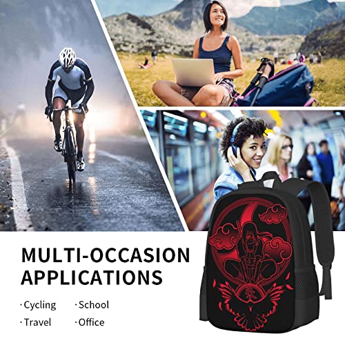 Ysghjsihh Travel Camping Work Casual Backpack for Mens/Womens Gifts Daypack Funny Anime Bag Bookbag