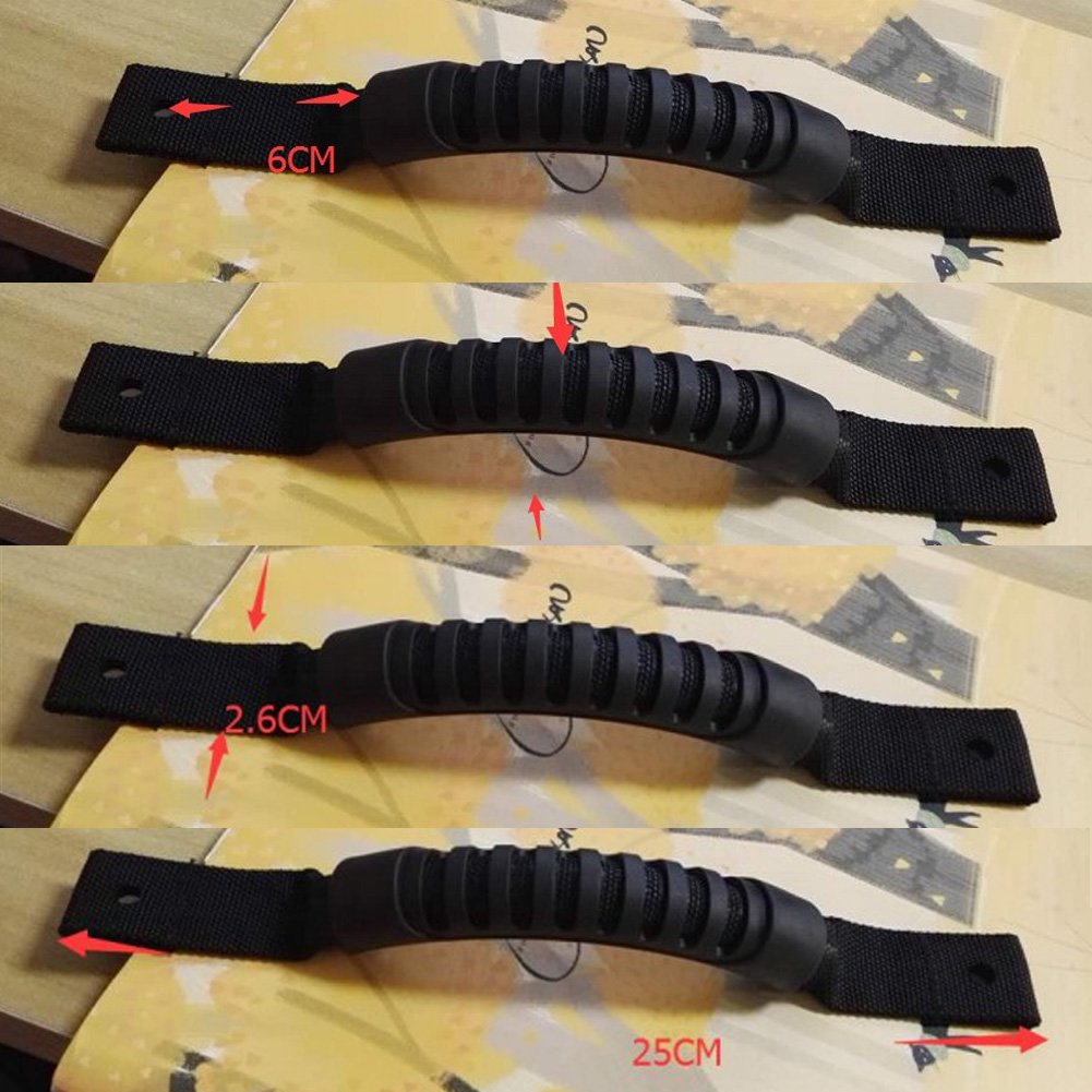 Wbestexercises Kayak Carry Handle, Kayak Lightweight Design Carry Handles, Durable Canoe Handle Replacement Accessory Kit for Kayaks Suitcase Luggage Door