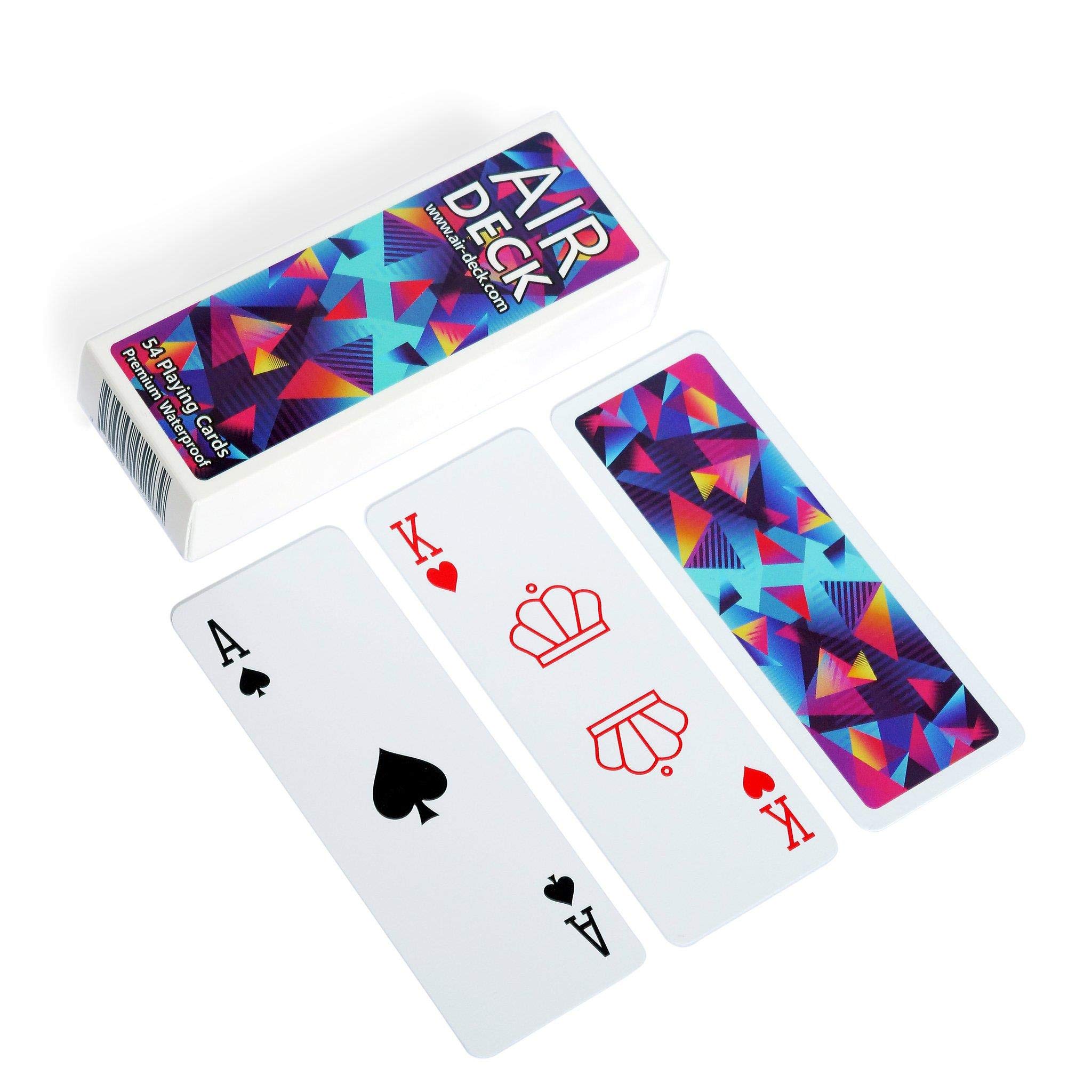 TipTop Things Air Deck Travel Playing Cards Retro
