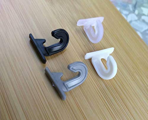 Sum-elyn New Hanging Hook PVC Hooks Home Decor Wall Poster Scroll Hooks 10 Piece (2 cm/per Piece)