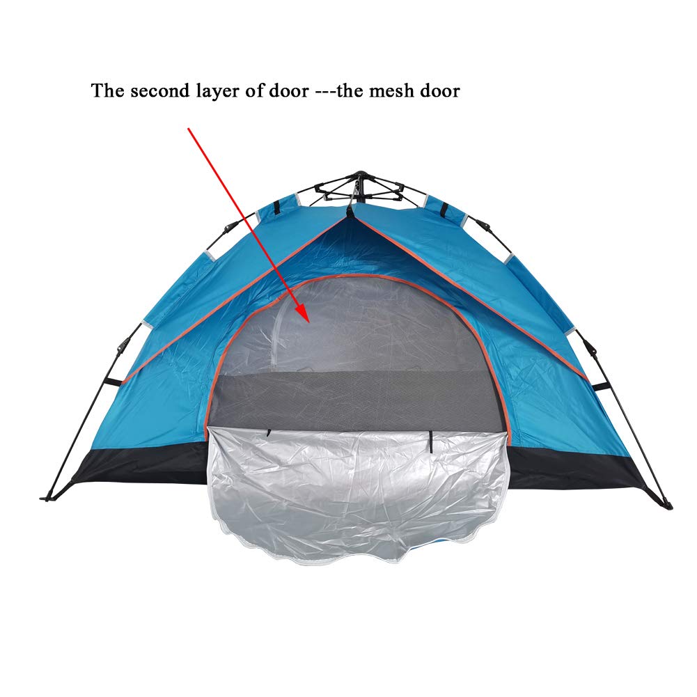 SZYT Camping Tent for 1-2 Person Easy Setup Come with Carrying Bag Blue
