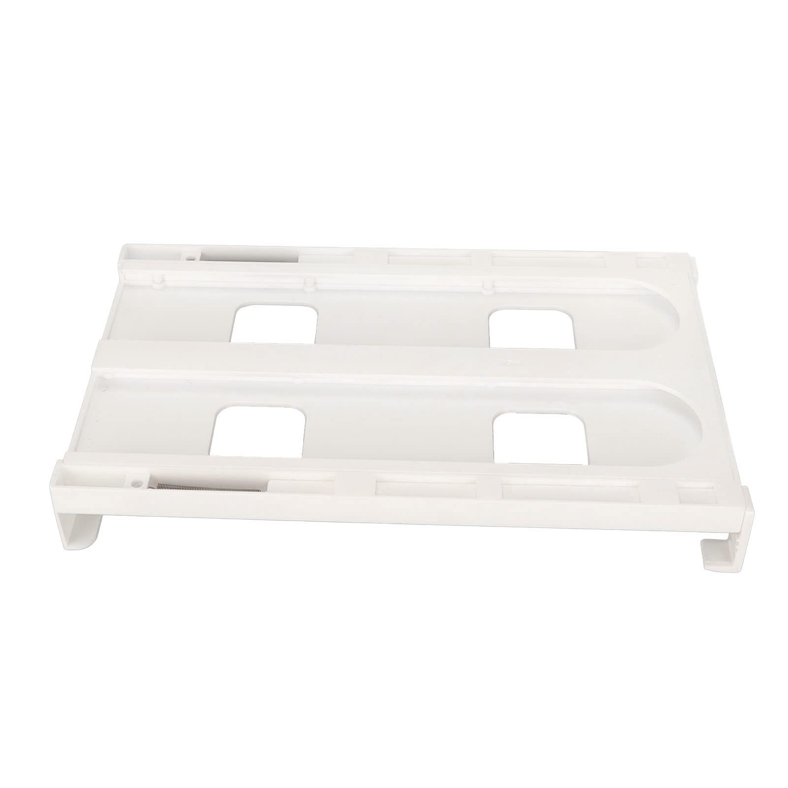 Yuehuamech Refrigerator Drink Storage Shelf Soda Can Organizer Rack Fridge Beverage Hanging Holder Can Dispenser Holder Fridge Storage Sliding Rack for Cupboard Fridge