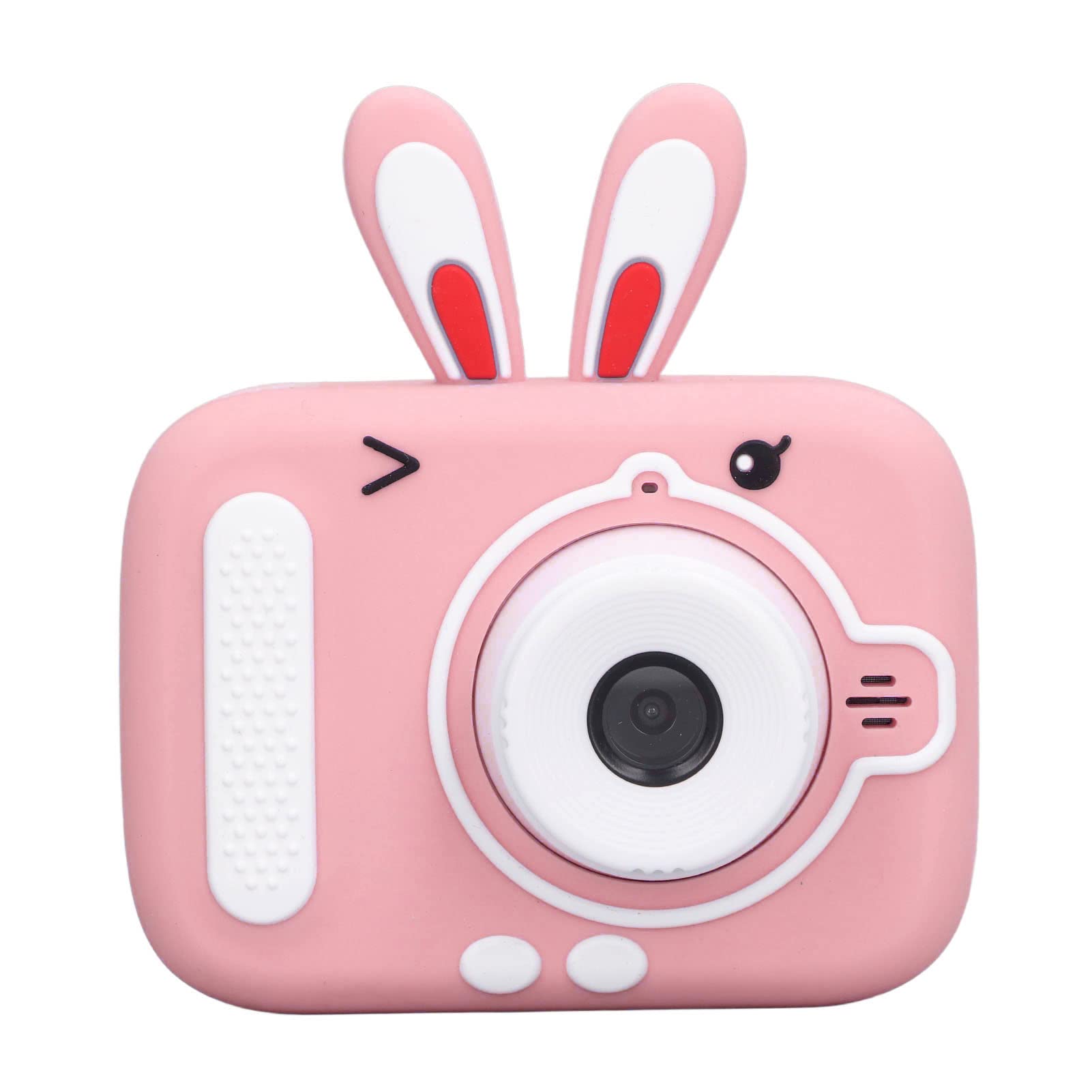 Video Camera Toy, 2.0 Inch Color Display Children Camera Rich Effects Auto with 32G Memory Card for Birthday (Pink)