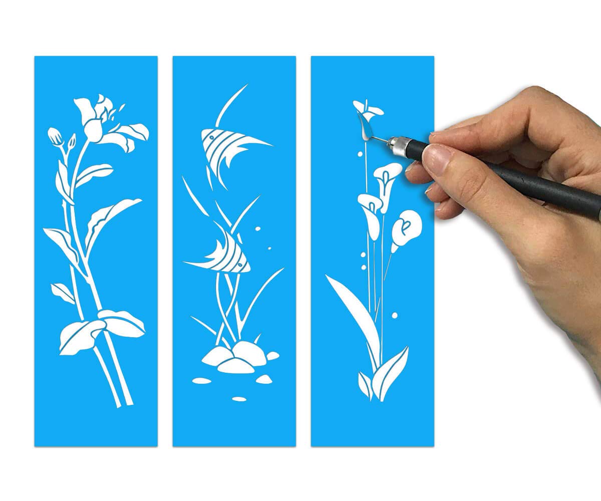 Stencil Film Roll Vinyl - 12.125 inch X 150 Ft for Cricut, DIY Crafting, Silhouette, Cameo Vinyl Stencil Film, Craft Cutters