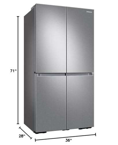SAMSUNG RF23A9671SR 22.8 Cu. Ft. Stainless Steel 4-Door Flex Counter Depth Refrigerator