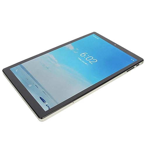Tablet PC, 6GB 128GB Aluminum Alloy Glass 5G WiFi 2MP Front 5MP Rear Tablet for Watching for Android 10.1 (#1)