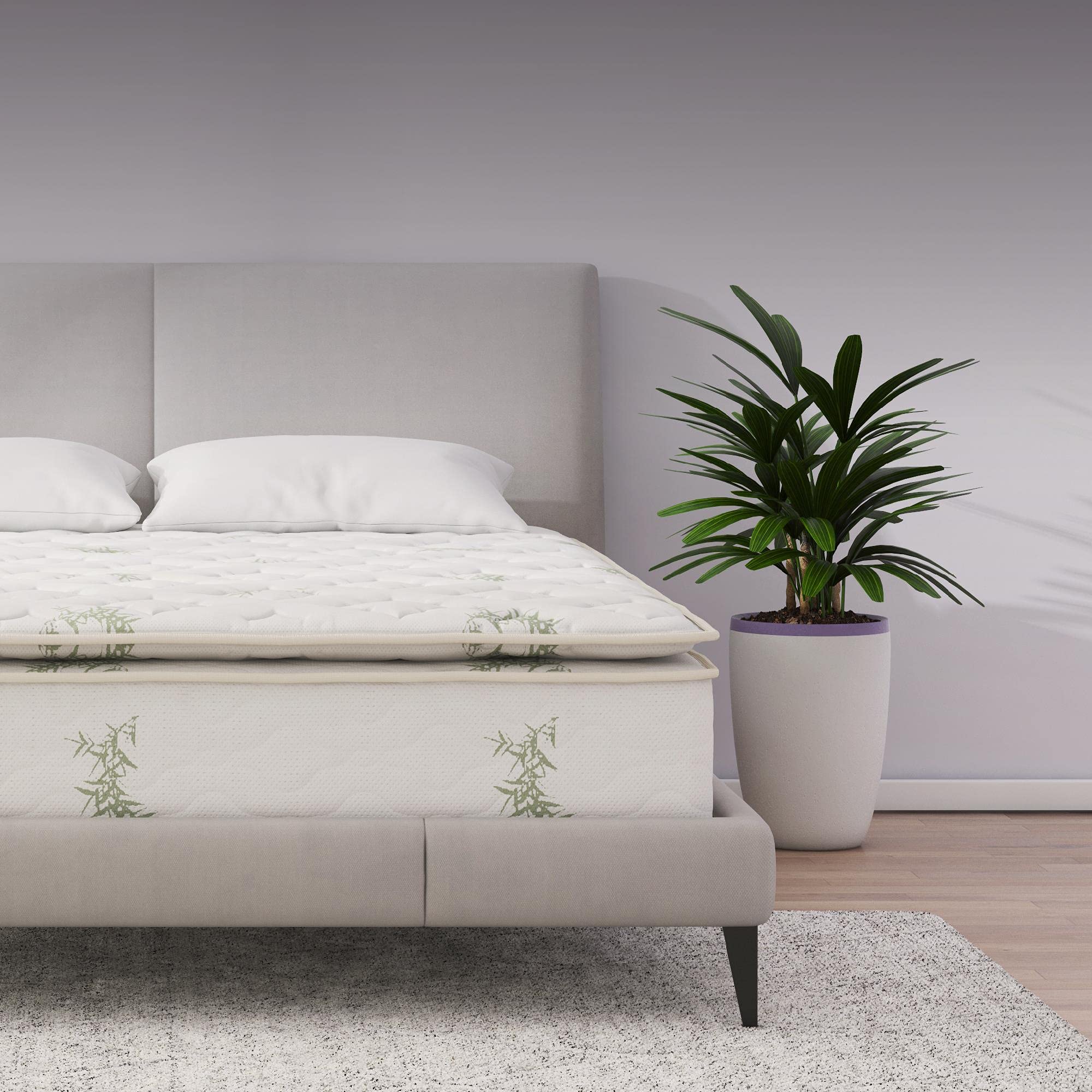 Signature Sleep 13" Hybrid Coil Mattress, Queen, White