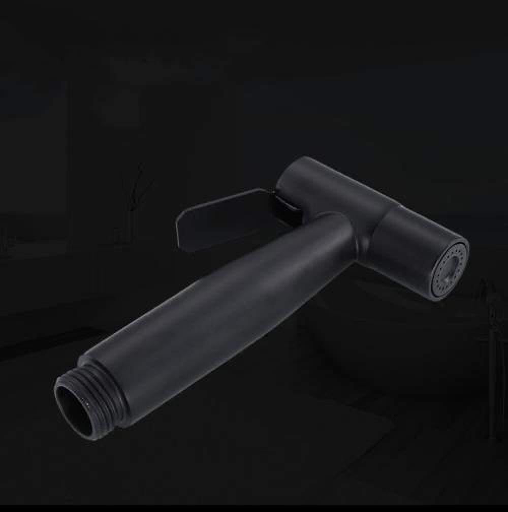 Spray Shower Head Bathroom Toilet Adapter Hose Kit - Black Toilet Flushing Spray Gun, Washing Machine, Ass, Flushing Nozzle, Toilet, Toilet, pressurization