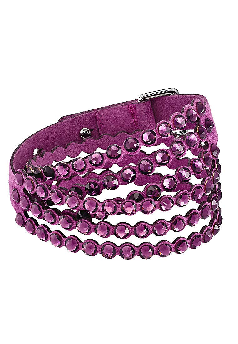 Swarovski Swarovski Power 5511699 Purple Alcantara Fabric Bracelet