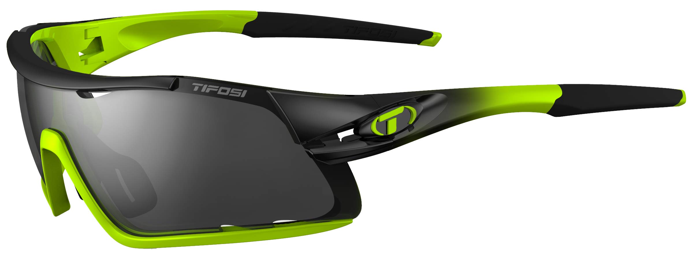 Tifosi Davos Cycling Sunglasses Crystal Black w/Enliven Bike lens