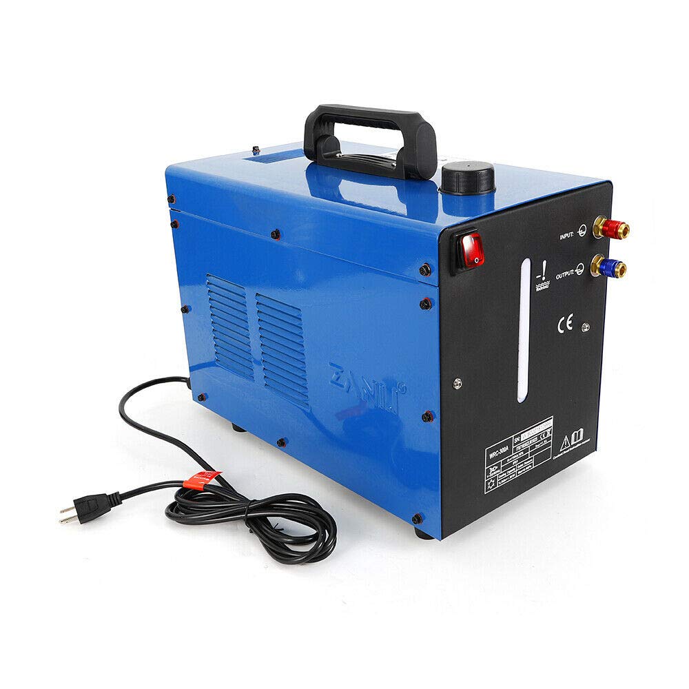 TIG Welder Water Cooler, WRC-300A 110V 10L Portable Miller Colled Powerful TIG Welding Machine Torch Water Cooling System for Welding Devices