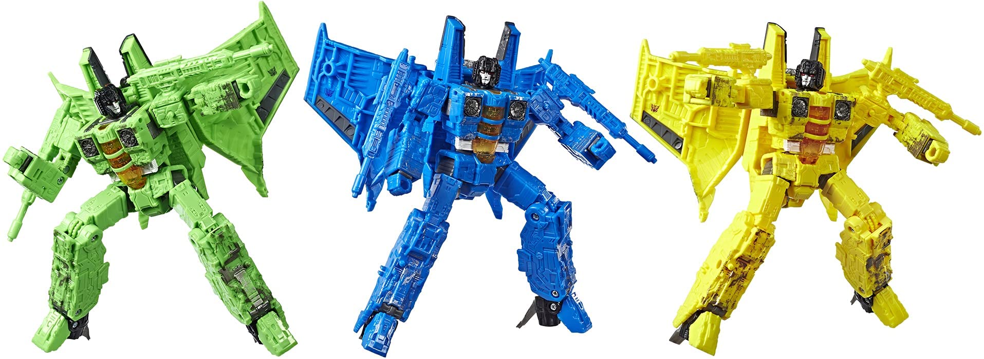 Transformers War for Cybertron Siege Seekers Ion Storm Acid Storm Nova Storm Set