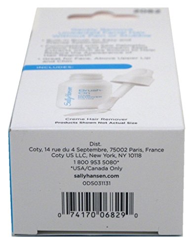 Sally Hansen Brush On Hair Removal Kit, 1.7-Ounces (Pack of 4)