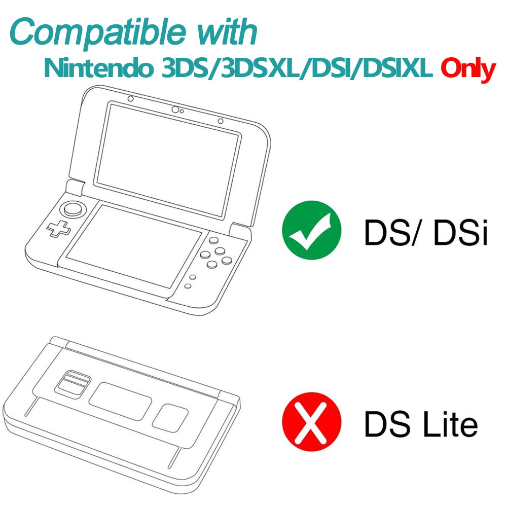 Ssgame AC Adapter Power Charger for 2DS XL/ 2DS/ 3DS XL/ 3DS/ DSI XL/DSI, Not Compatible with DS Lite (1 Pack)