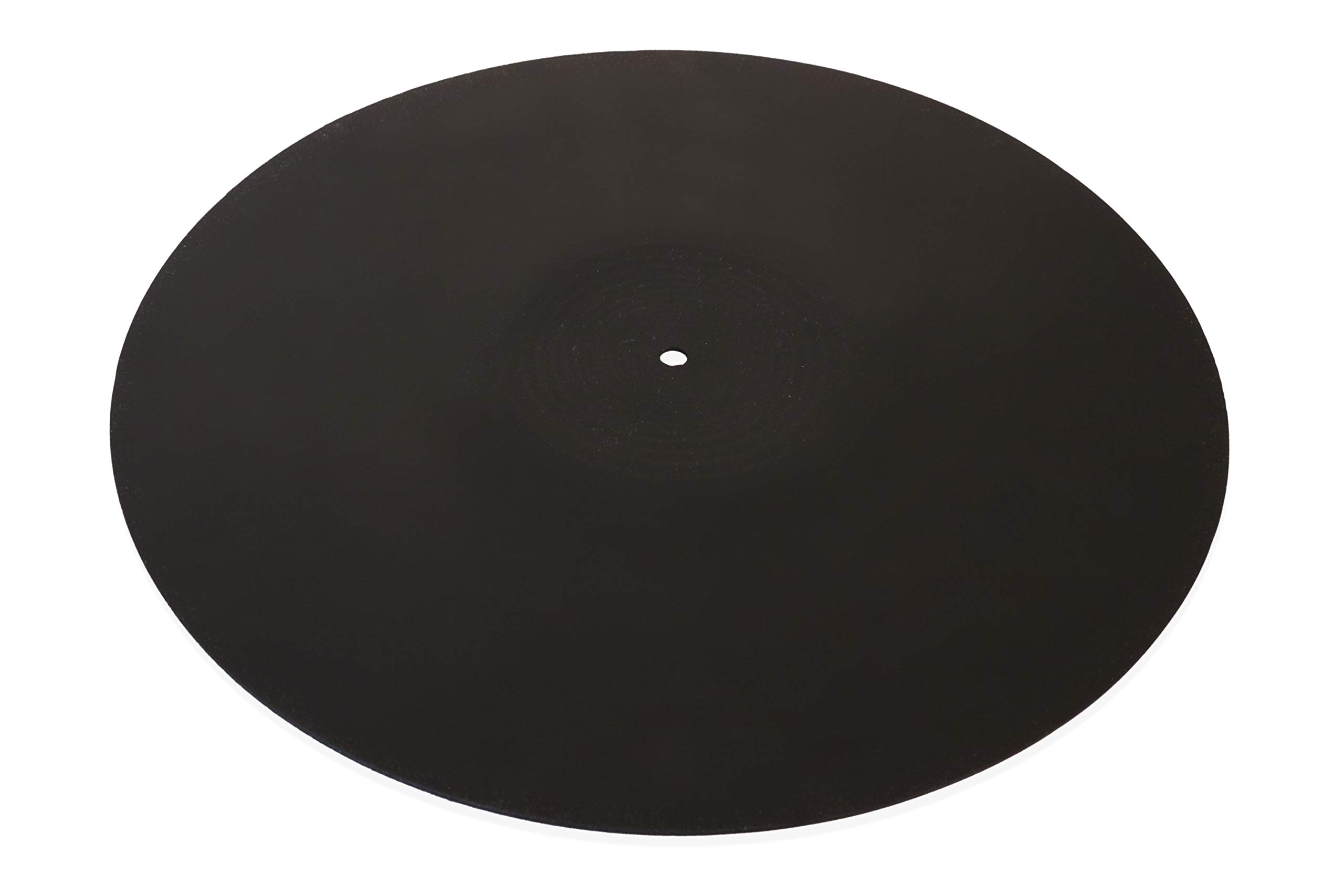 Tamwell Turntable Mat for Audiophile and DJs Slip Mat 12 Inch Silicone Universal Turntable Platter Mat with Antistatic Cloth