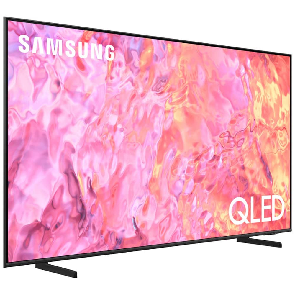 SAMSUNG QN75Q60CA 75 Inch QLED 4K Smart TV Bundle with 2 YR CPS Enhanced Protection Pack (2023 Model)