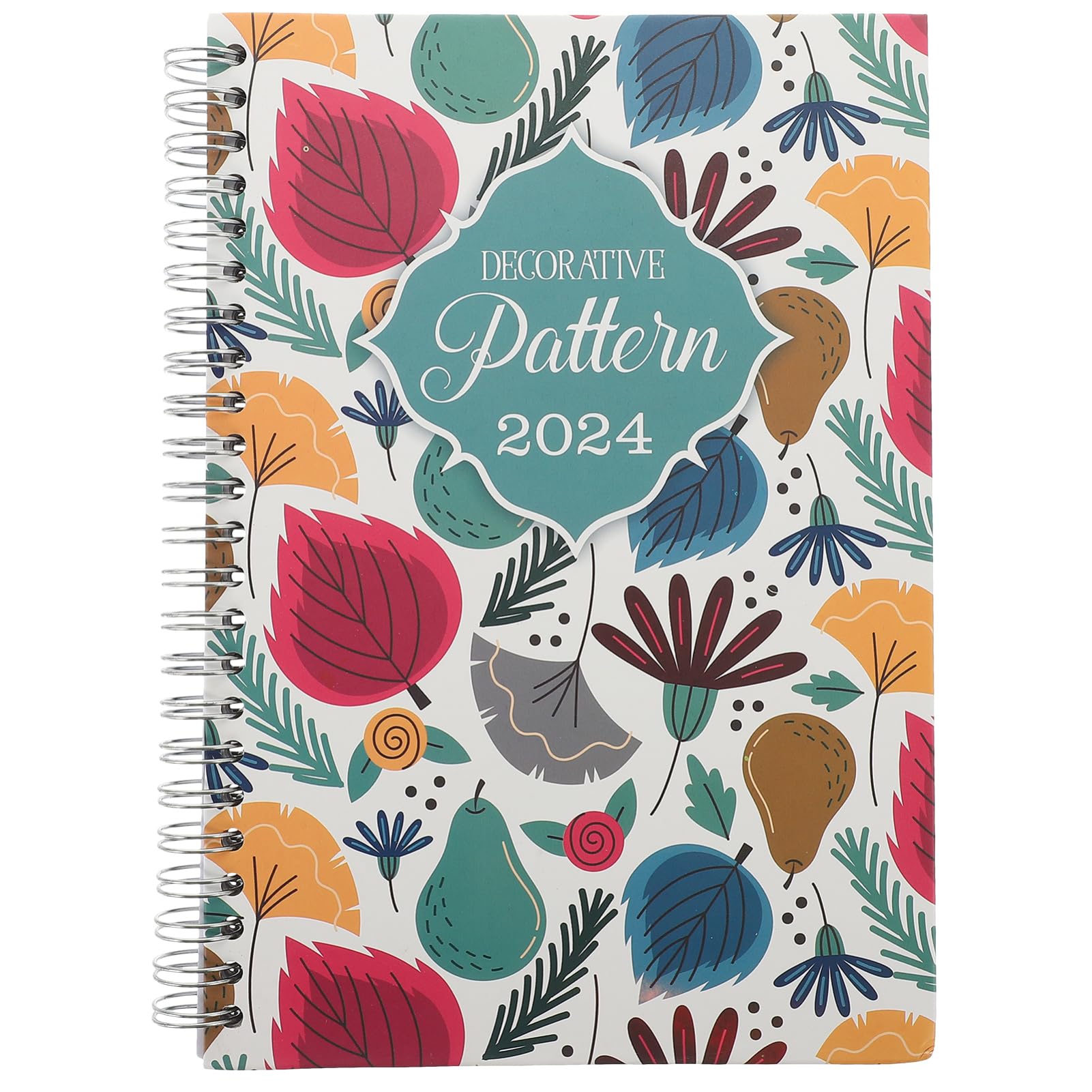 Tofficu 2024 Note Book Spiral Notebooks Notepad Office Decor Note Pad Monthly Planner Office Accessory Academic Planner Office Supply Weekly Calendar Pad Tear off Schedule Work Tearable