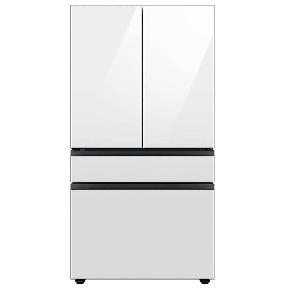 SAMSUNG RAF36DB412 Bespoke 4-Door French Door Refrigerator Panel in White Glass - Bottom Panel