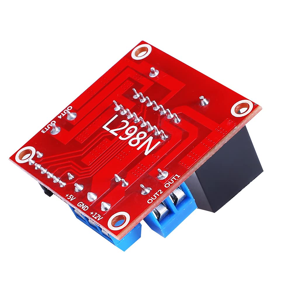 Songhe L298N Motor Driver Controller Board Module Dual H Bridge DC Driver Stepper Motor For Arduino Smart Car 3PCS