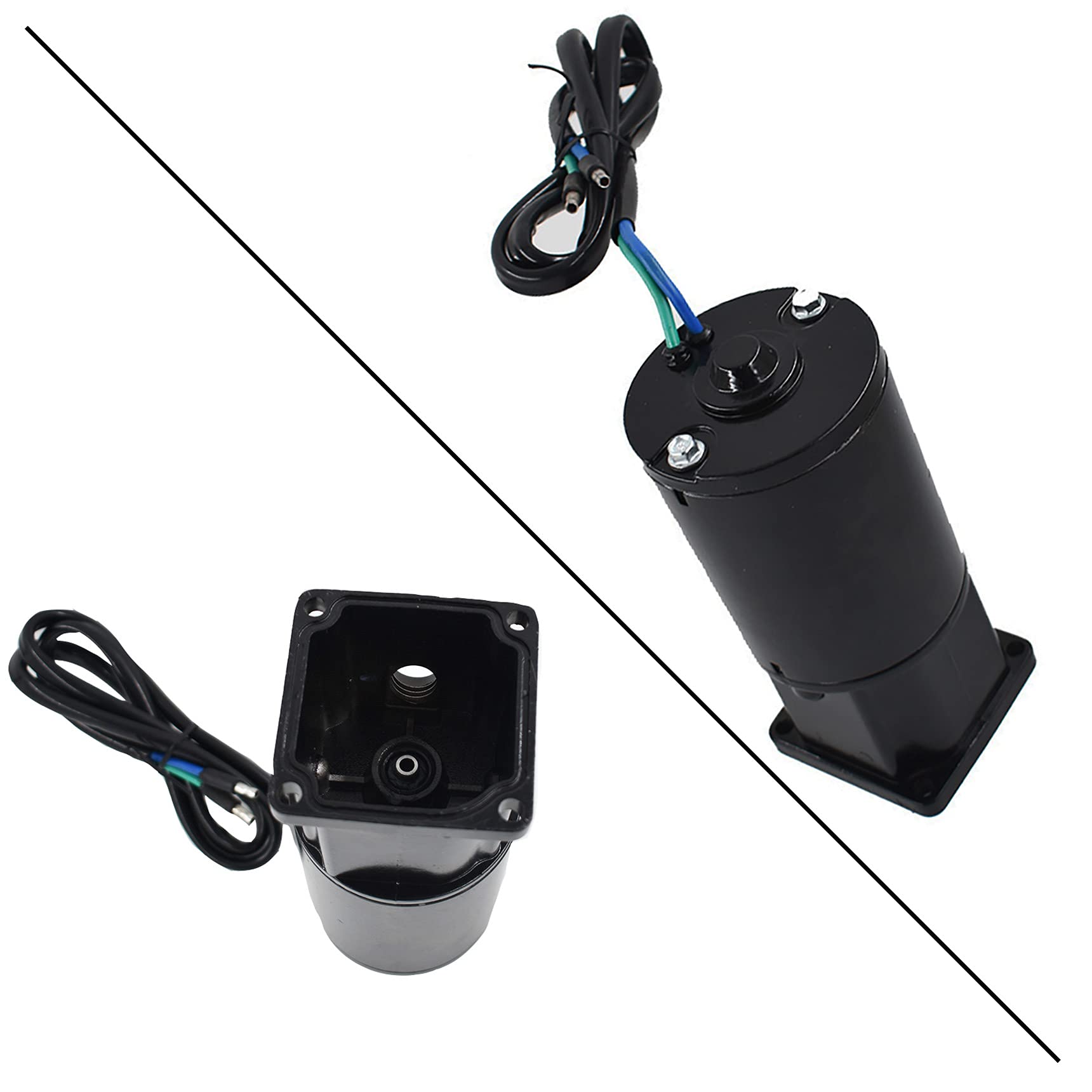 RainMan S Power Tilt Trim Motor Replacement For Force Mercury Marine 50-125 H.P 809885A1 819479A1 819480A1