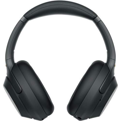 Sony WH-1000XM3B Wireless Bluetooth Noise-Canceling Over-Ear Headphones (Black) Essential Commuter Bundle Kit with Deluxe Backpack + Stylus + More