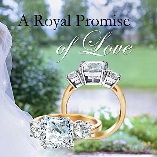 Samie Collection 3 Stone Engagement Rings for Women Wedding Ring Sets with Cushion Cut Simulated Diamond CZ in Yellow & White Gold Plating, Size 7