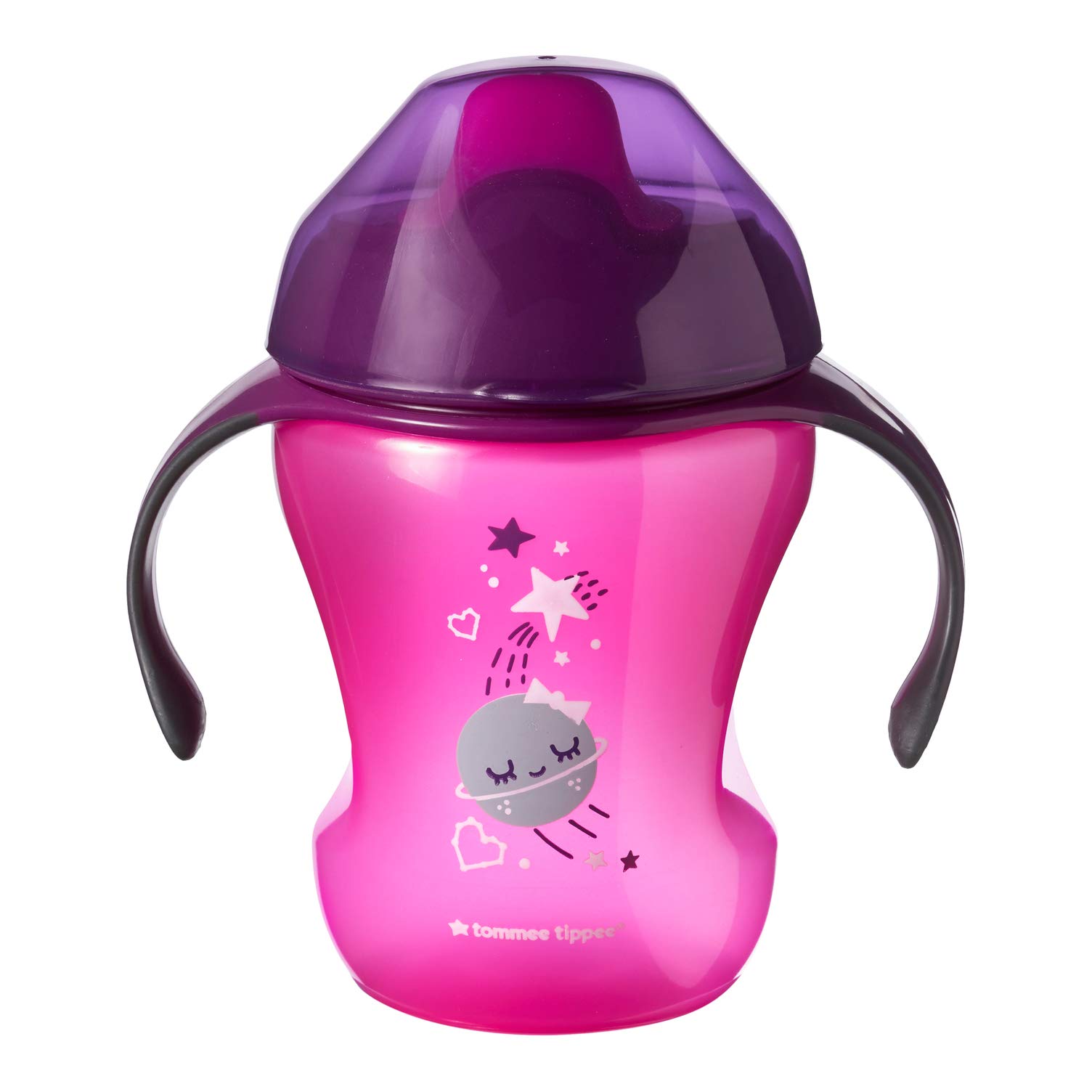 Tommee Tippee Infant Trainer Sippee Cup with Removable Handles | Spill-Proof, BPA-Free – 7+ months (8oz, 3 Count)