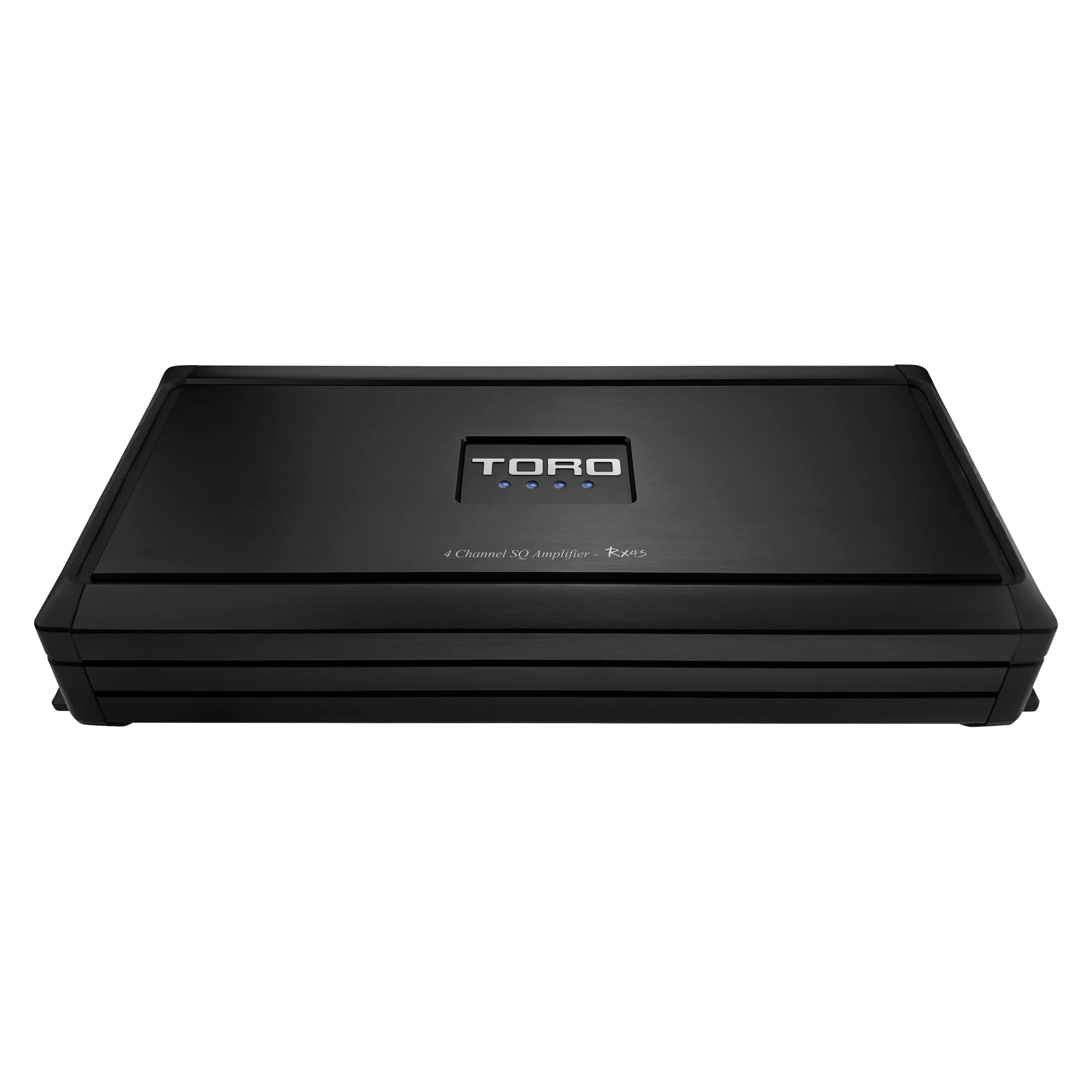 TORO TECH β RX4S, 80 Watts x 4 RMS @ 4 Ohm / 4 Channel Car Amplifier, Sound Quality Class A/B Design, Built-in Auto Sensing Turn-On, Full Range Speaker or Subwoofer Amplifier