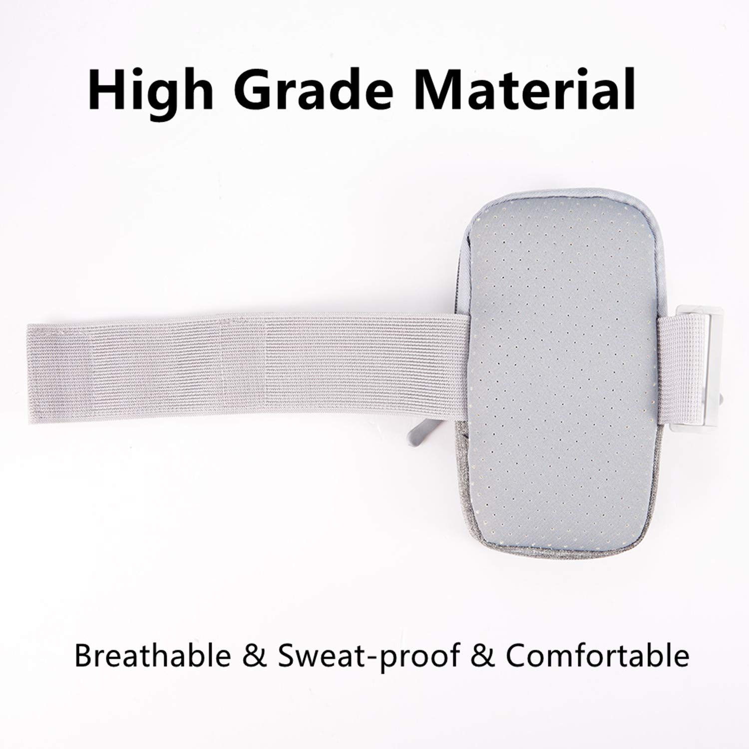 Universal Sweatproof Sports Running Armband Bag with Earphone Hole for iPhone 13, 13 Pro, 13 Pro Max, 12, 12 Pro, 12 Pro Max