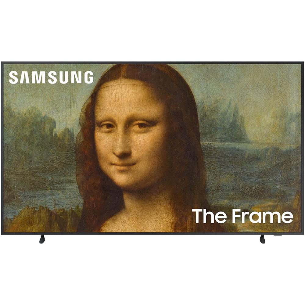 SAMSUNG QN32LS03BBFXZA 32 inch The Frame QLED 4K UHD Quantum HDR Smart TV 2022 Bundle with Premium 4 YR CPS Enhanced Protection Pack