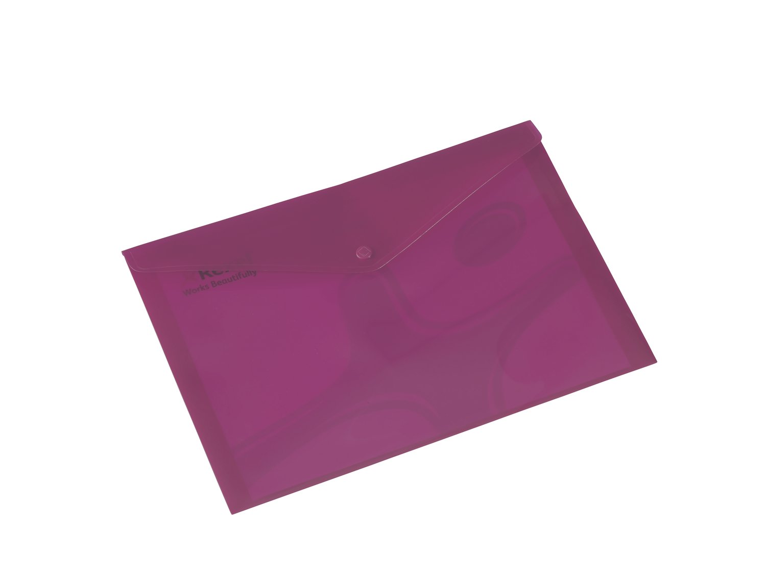 Rexel Popper Wallets A4 150 Sheet Capacity Red (5 Pack)