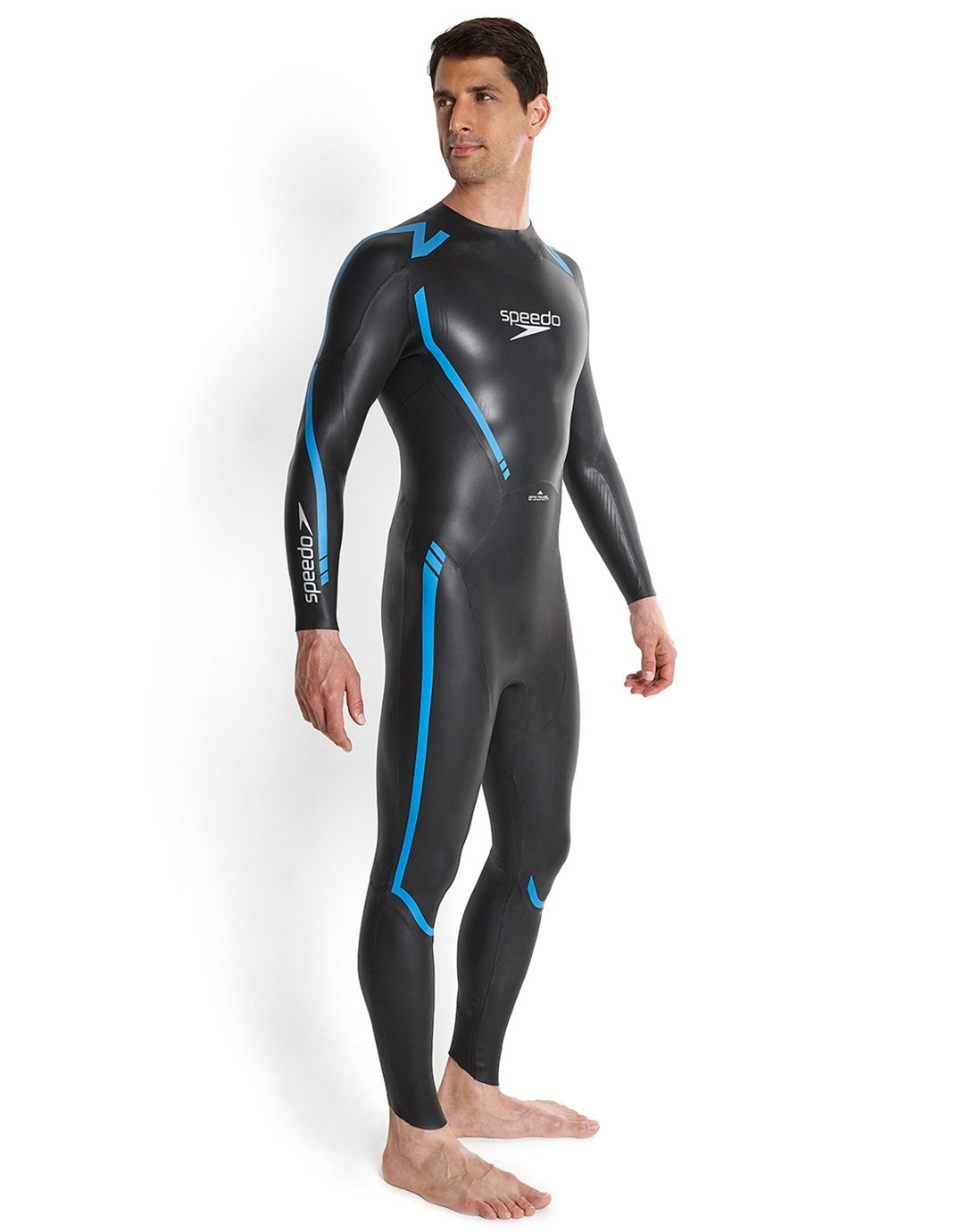 Speedo Tri Event Wetsuit Adults Black/Blue