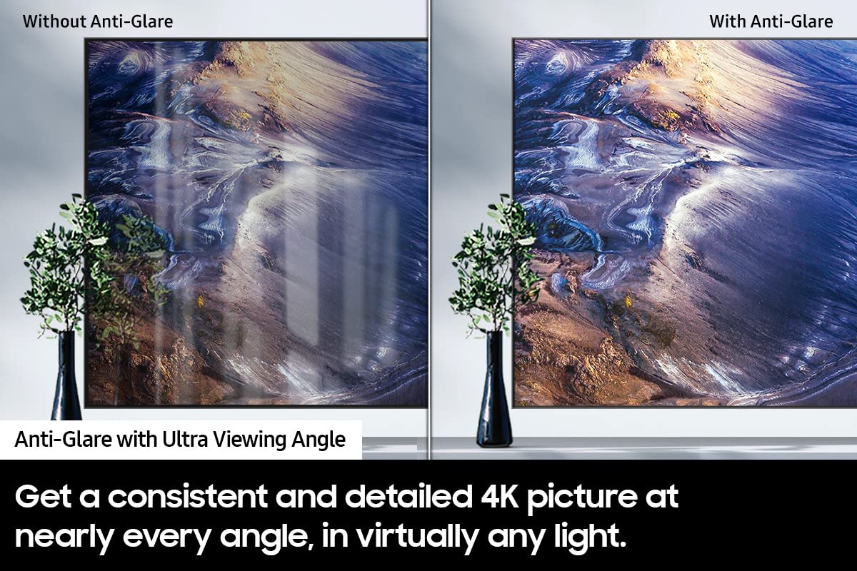 SAMSUNG QN55QN90CAFXZA 55 Inch Neo QLED Smart TV with 4K Upscaling with an Additional 2 Year Coverage (2023)(USED)
