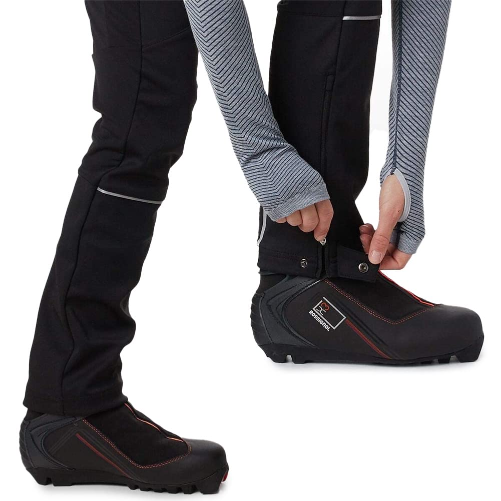 Swix Women's Standard Cross-Country Skiing Active Alpine Voldo Light Softshell Pants, Black, XS
