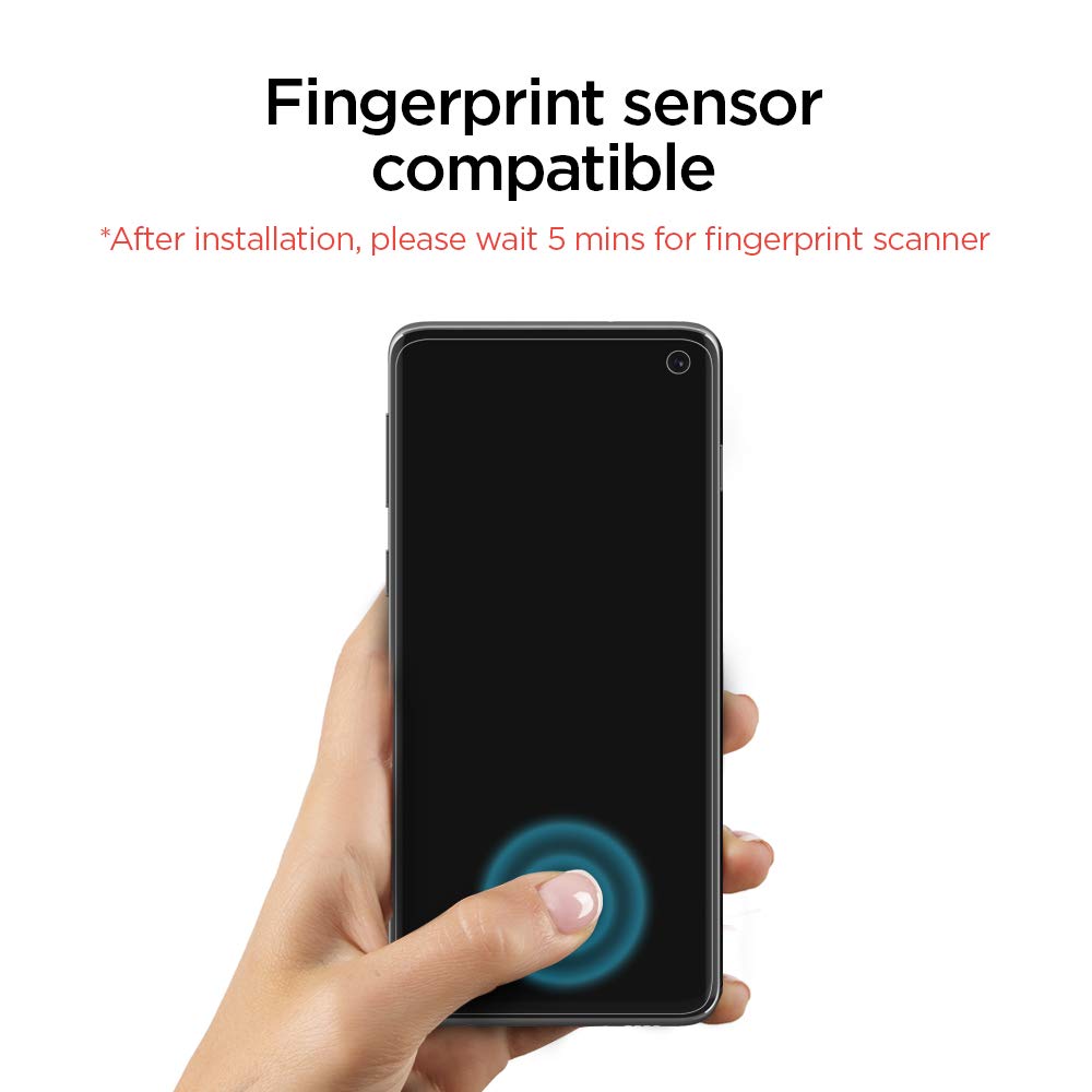Spigen NeoFlex Screen Protector [TPU Film] Designed for Samsung Galaxy S10 [2 Pack]