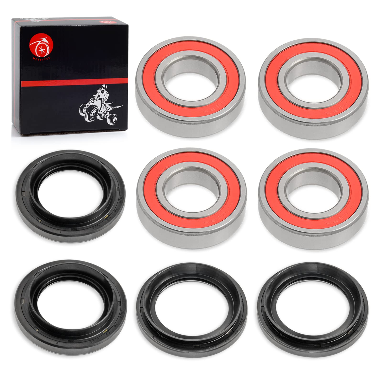 Rear Wheel Bearing Seal Kits 2005-2013 for Yamaha Rhino 450 660 700 All Models