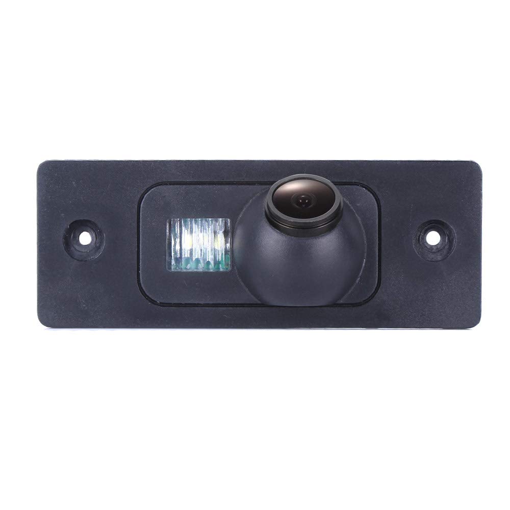 Super HD CCD Sensor Vehicle 170 Wide Angle Night Vision Rear View IP68 Reverse License Plate Backup Camera Compatible with TT 8J /Cayenne 9PA