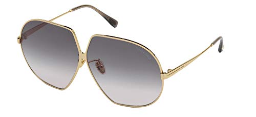 Tom Ford TARA FT 0785 Shiny Rose Gold/Grey Shaded 66/6/140 women Sunglasses