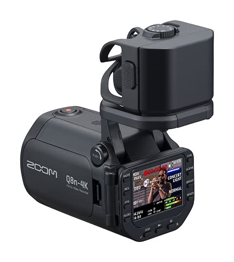 Zoom Q8n-4k Handy Video Recorder, 4k UHD Video, Stereo Microphones Plus Two XLR & BTA-1 Bluetooth Adapter, Designed for H3-VR, L-20, L-20R, Q8n-4K, and F6