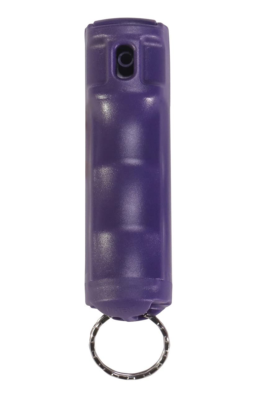 Zarc Vexor Police Strength Pepper Spray, Flip-Top Finger Grip, 20+ Shots, 10-12 Ft. Range - 4 Pack | Multi Color