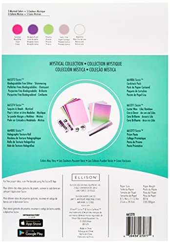 Sizzix Surfacez Opulent Cardstock A4 Mystical 50 Sheets, 665270