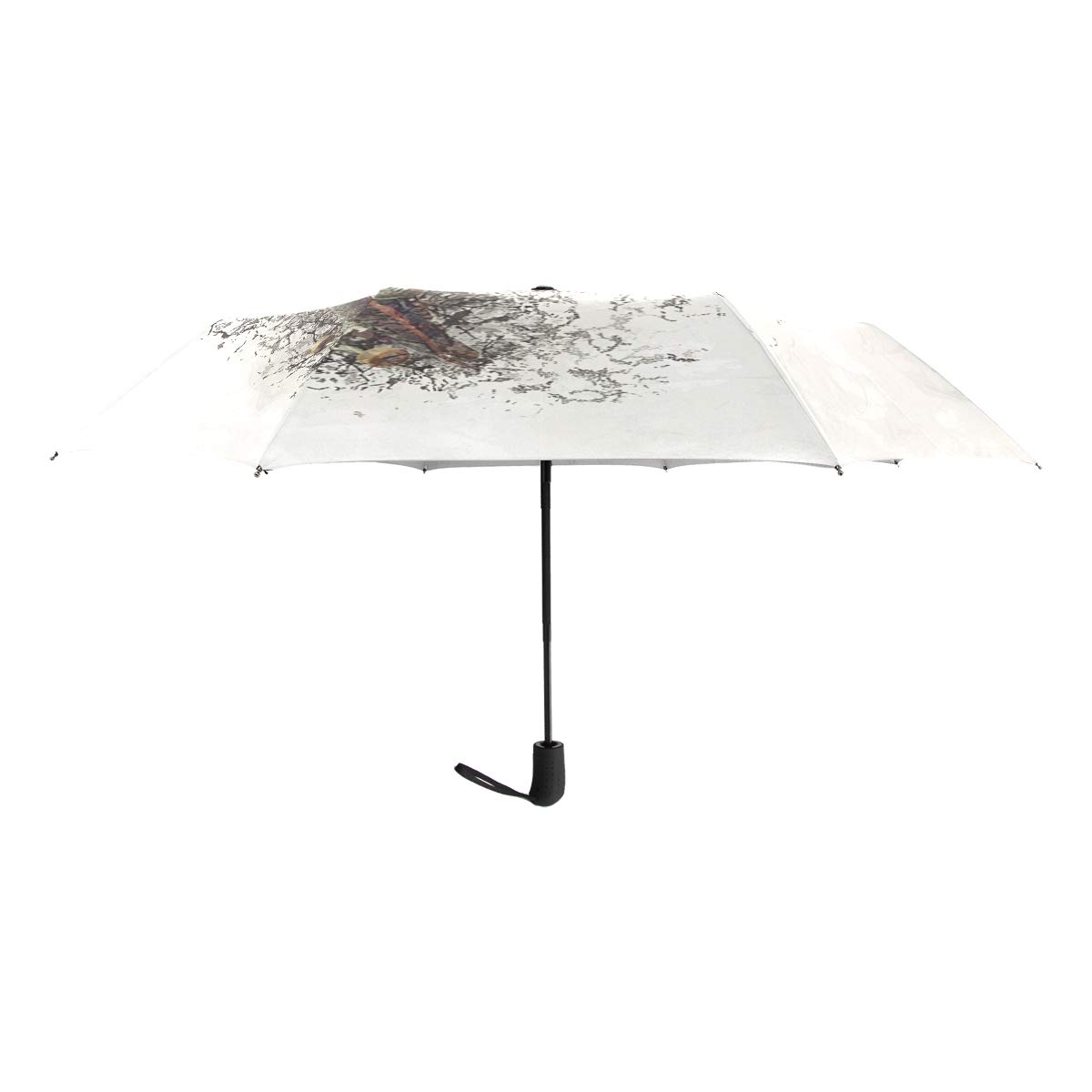 SUSINO Skateboarding Compact Travel Umbrella Windproof Automatic Open Close Pattern Graphic Folding Umbrellas for Women Men