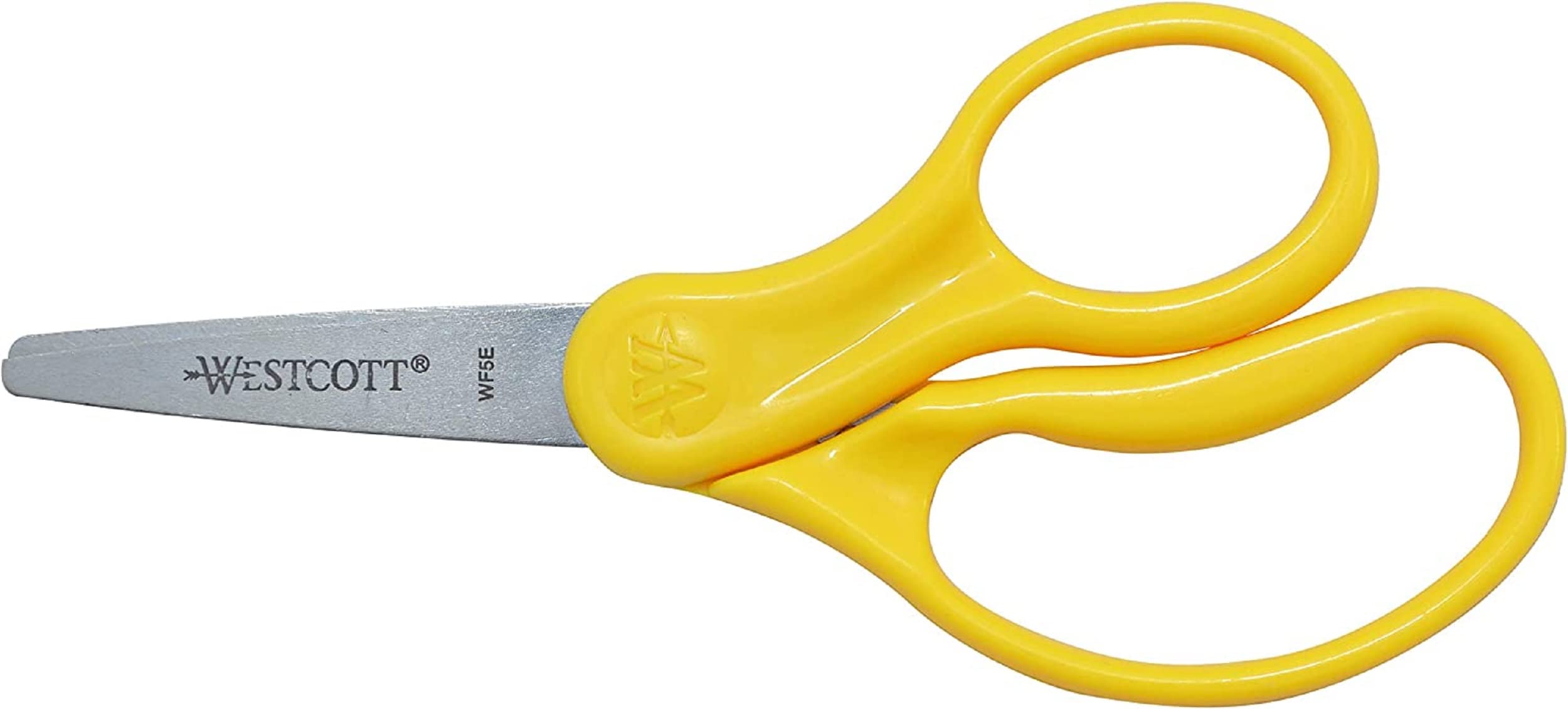 Westcott Right- & Left-Handed Scissors For Kids, 5ββ Pointed Safety Scissors, Assorted, 12 Pack (13141)