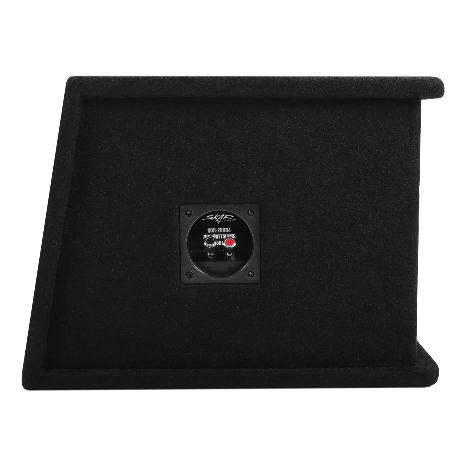Skar Audio Dual 10" Complete 2,400 Watt SDR Series Subwoofer Bass Package - Includes Loaded Enclosure with Amplifier