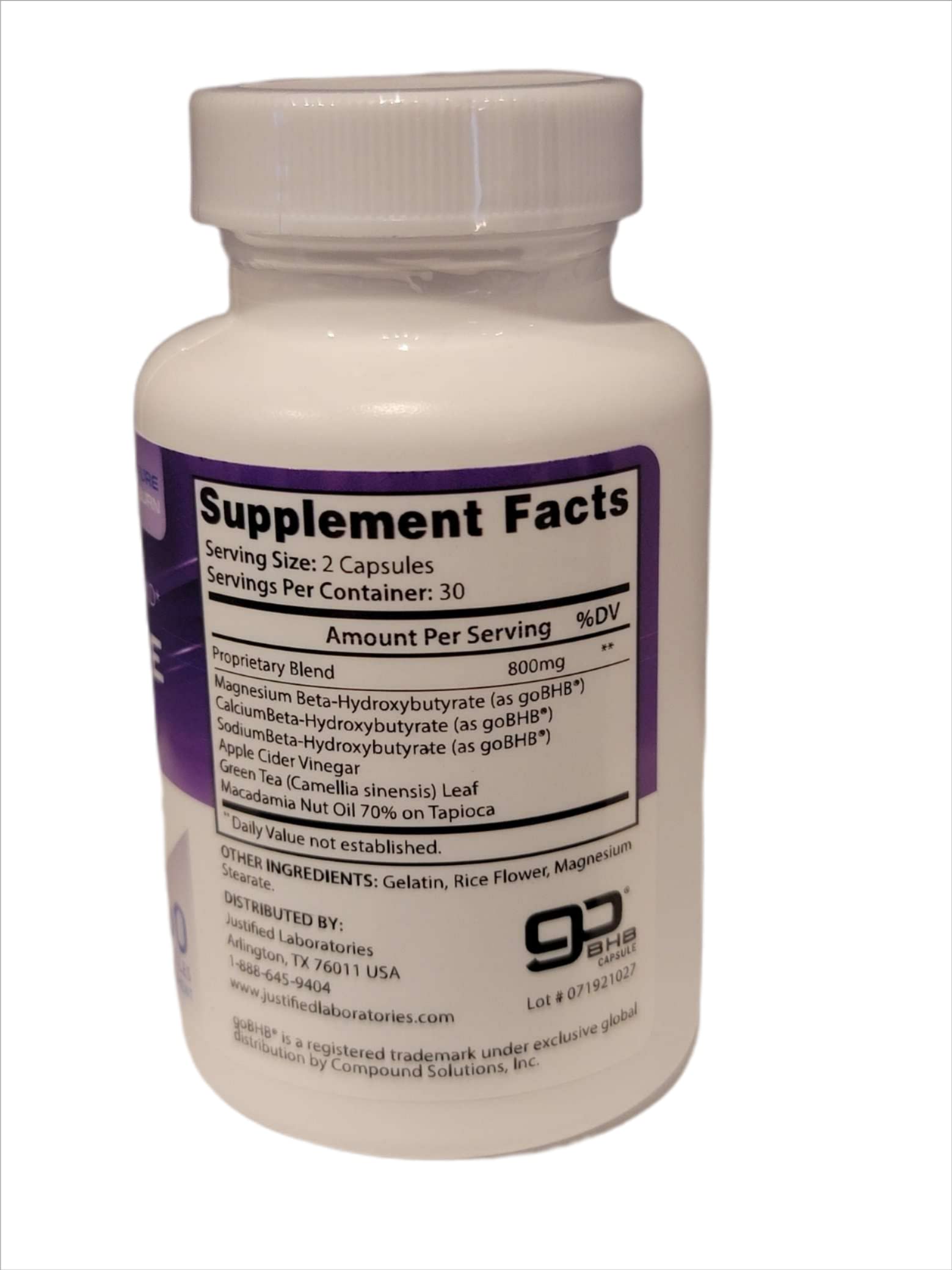 Ultra Pure Keto X Burn Pills Advanced BHB Ketogenic Supplement Exogenous Ketones Ketosis for Men Women 60 Capsules 3 Bottles